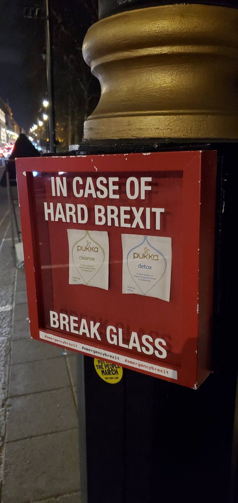 Brexit March | Boots & Sabers